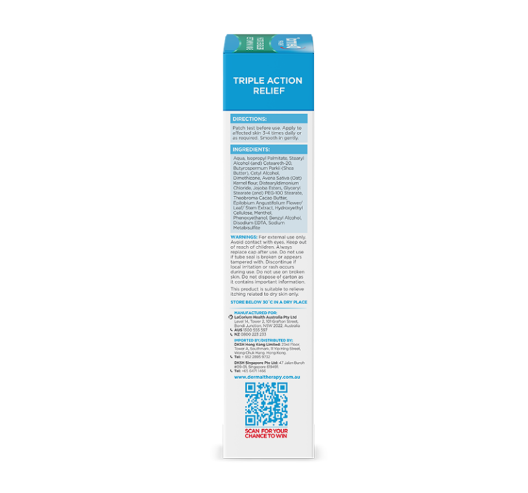 Anti-Itch Soothing Cream | Dermal Therapy