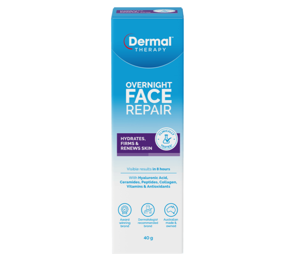 Overnight Face Repair Cream | Dermal Therapy NZ